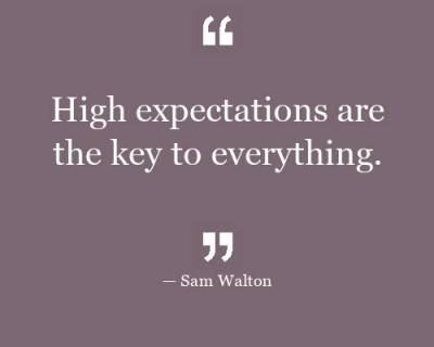 High expectations are the key to everything. – DX Innovation Institute